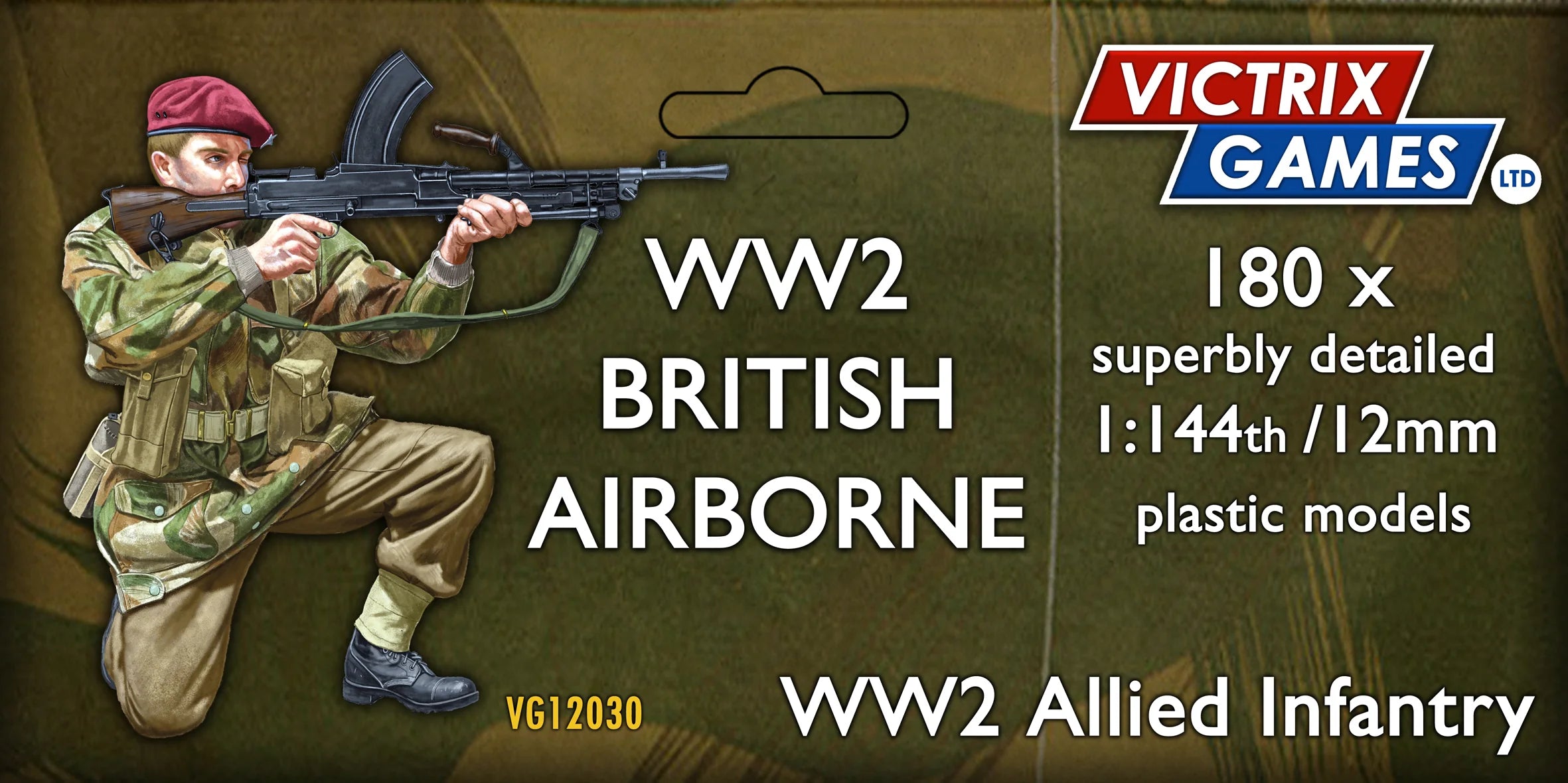 Victrix British Airborne Infantry 12mm WW2 VG12030 – Shieldwall Miniatures