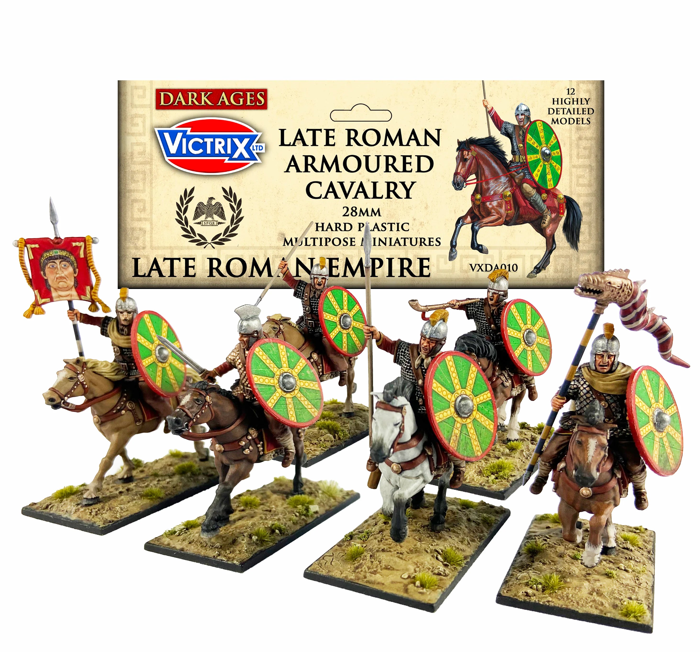 Late Roman Armoured Cavalry Victrix Miniatures VXDA010 – Shieldwall ...