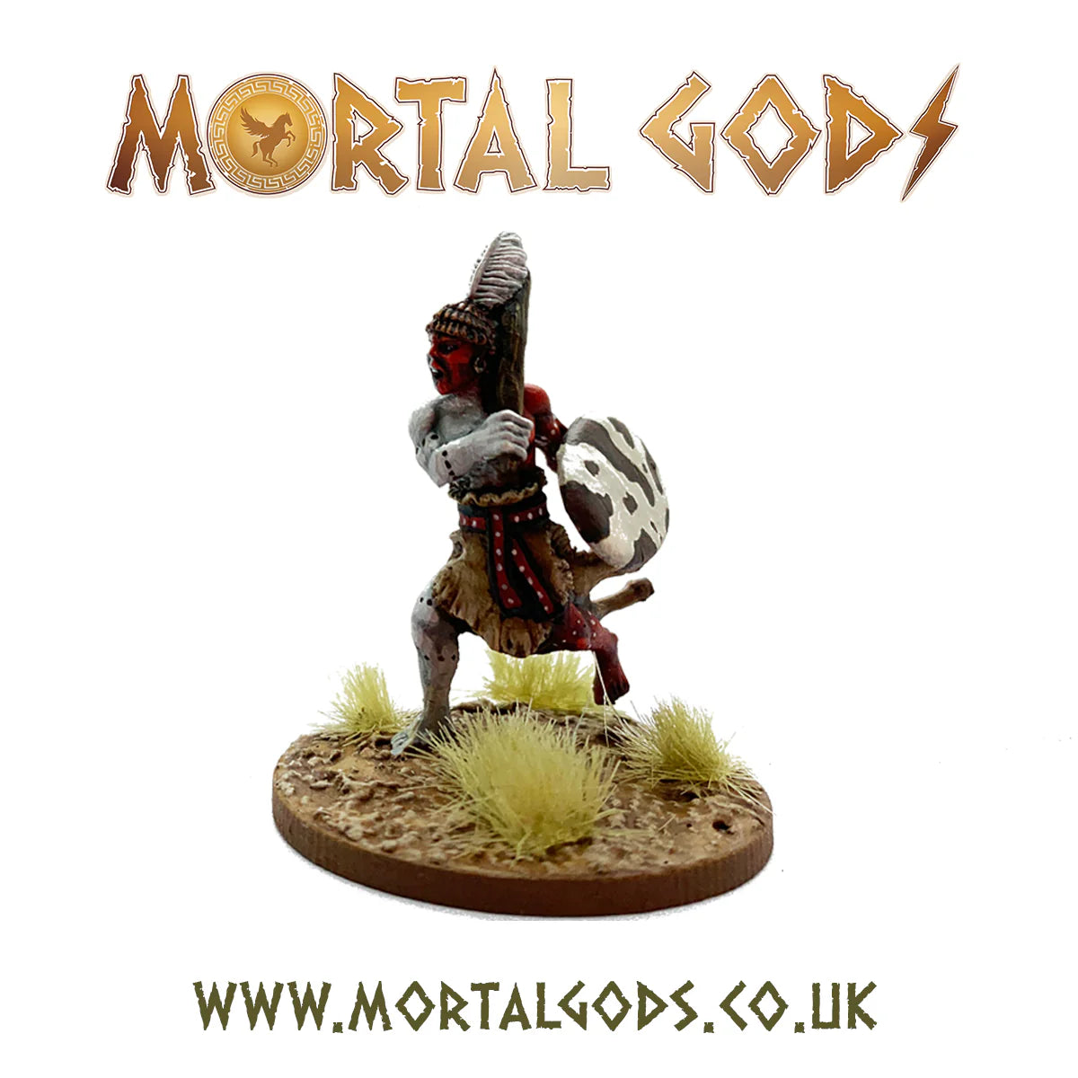 Footsore Mortal Gods Kushite Priest of Babi – Shieldwall Miniatures